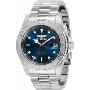 Invicta | Accessories | Invicta Automatic Mens Blue Dial Watch | Poshmark